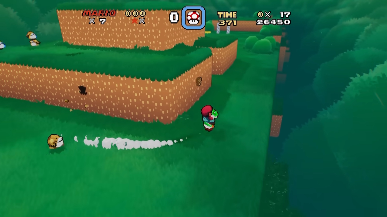 Remake de Super Mario World na Unreal Engine 5 impressiona - gPotato